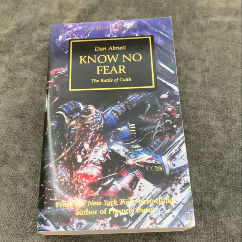 Know No Fear by Dan Abnett
