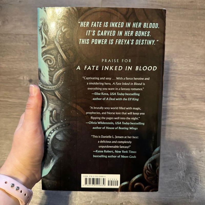A Fate Inked in Blood by Danielle L. Jensen, Hardcover | Pangobooks