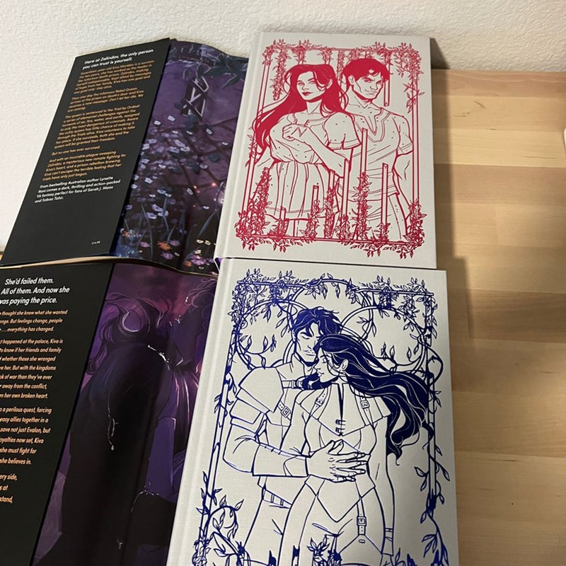 The Prison Healer & Blood traitor Fairyloot by Lynette Noni, Hardcover ...