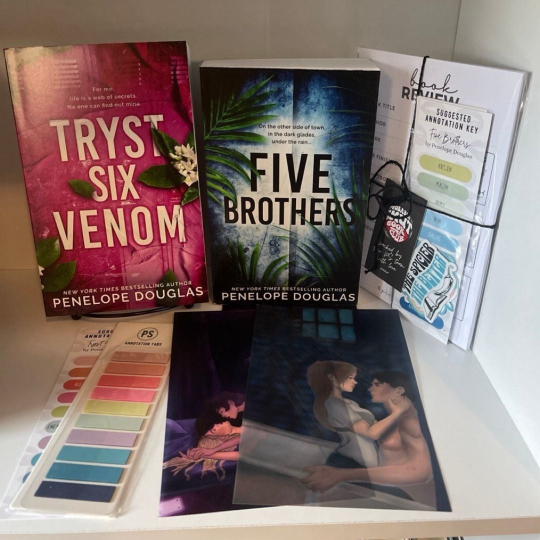 PS Exclusive Tryst Six Venom and Five Brothers by Penelope Douglas ...