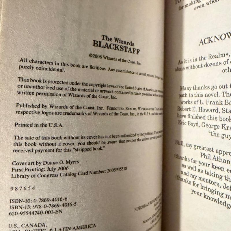 Forgotten Realms: Wizards Series 1-3: Blackstaff, Bloodwalk, Darkvision ...