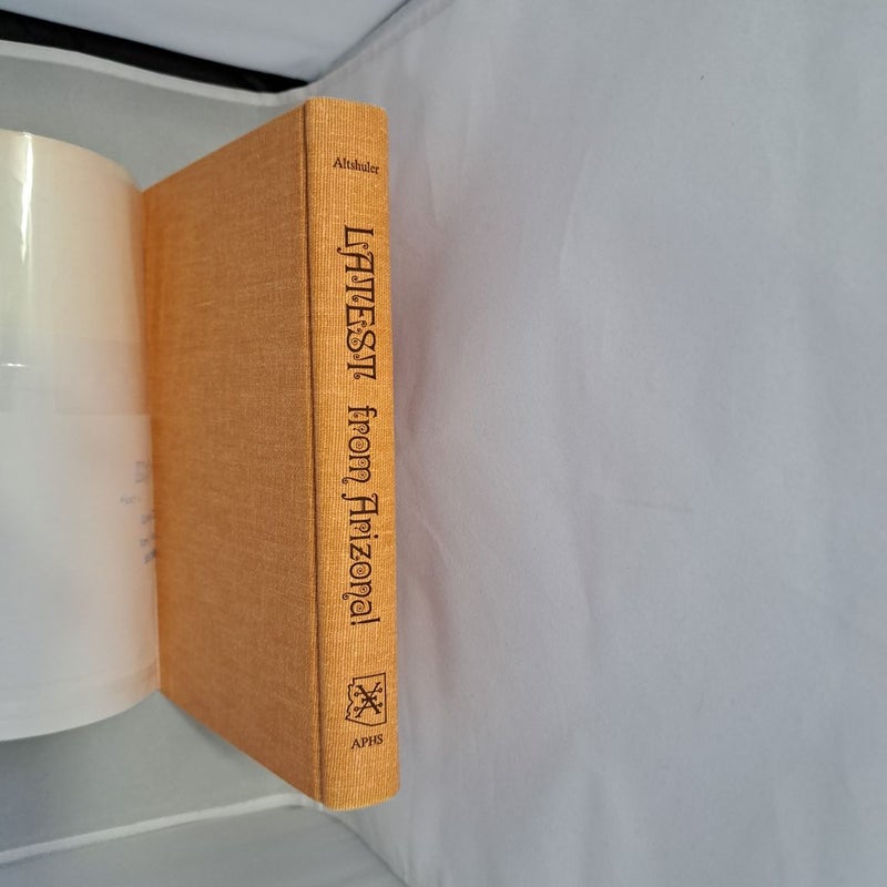 Latest From Arizona! by Constance Wynn Altshuler, Editor, Hardcover ...