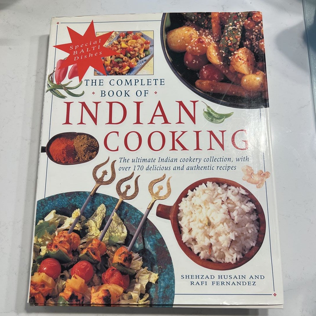 Complete Book of Indian Cooking by Shehzad Husain, Hardcover | Pangobooks