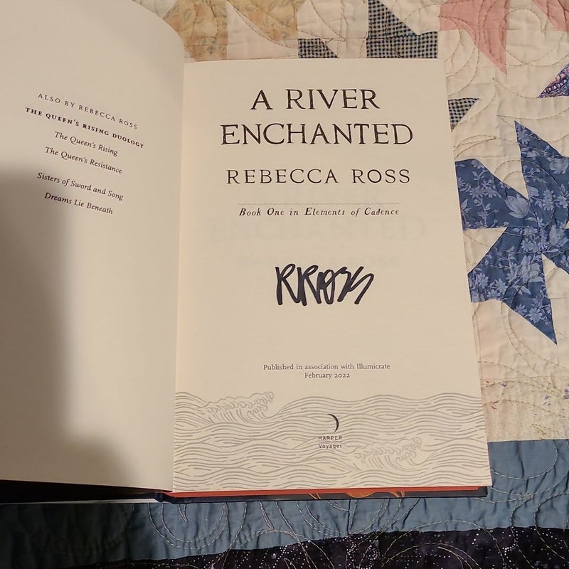 A River Enchanted (Illumicrate edition) by Rebecca Ross, Hardcover ...