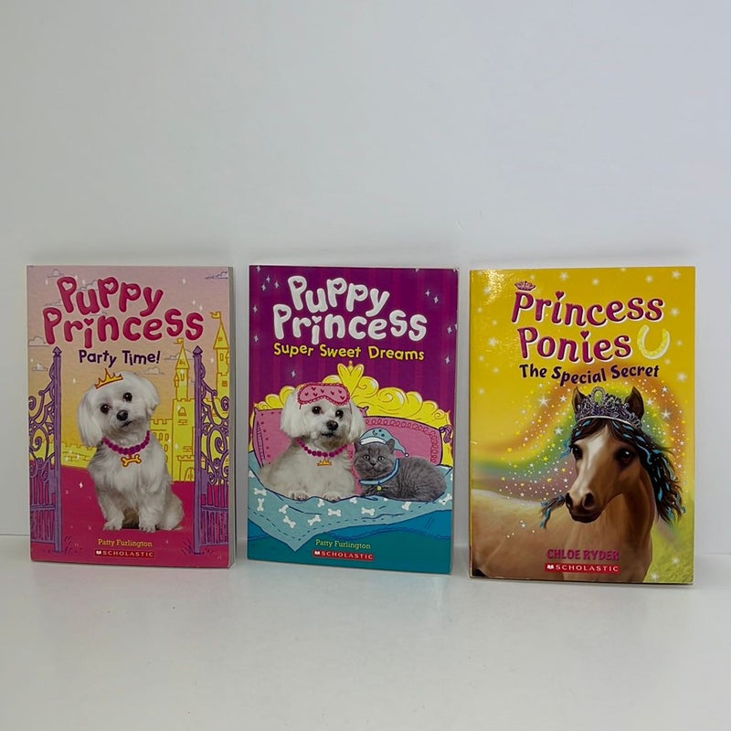 Children’s (3 Book) Princess Animals Bundle:Princess Ponies The Special ...