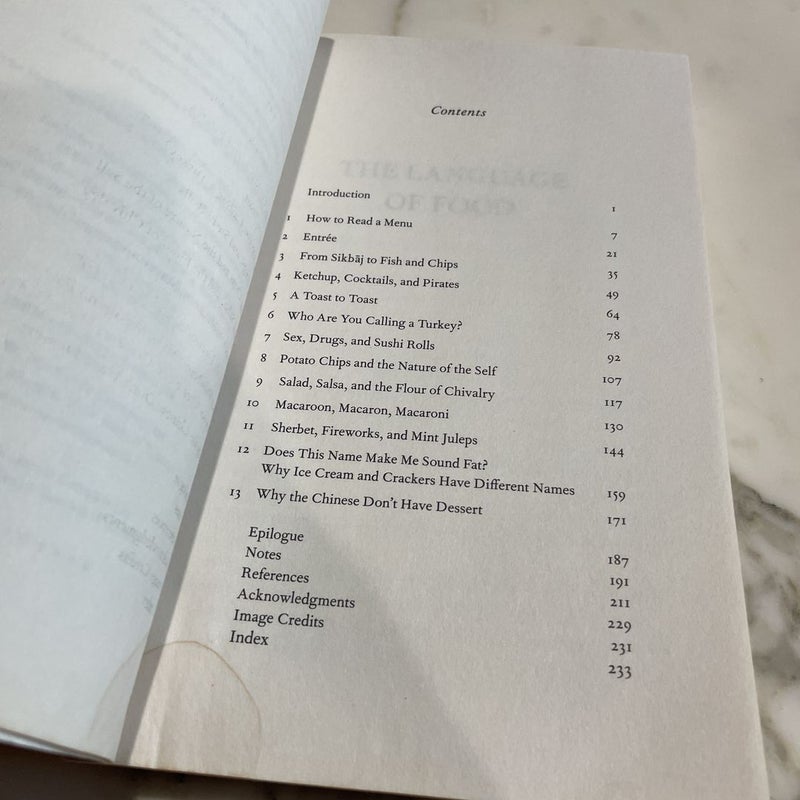 The Language of Food by Dan Jurafsky