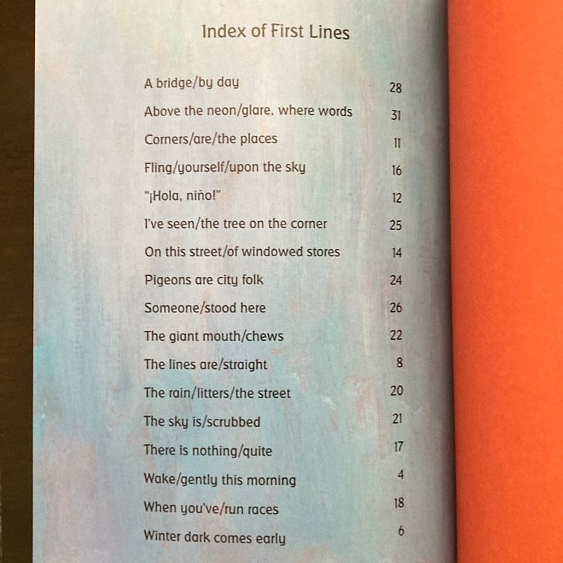 Mural on Second Avenue and Other City Poems by Lilian Moore