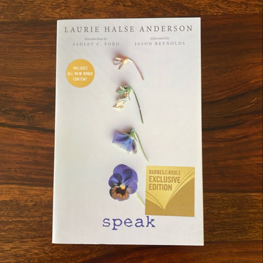 Speak (Barnes and Noble Exclusive Edition) by Laurie Halse Anderson ...