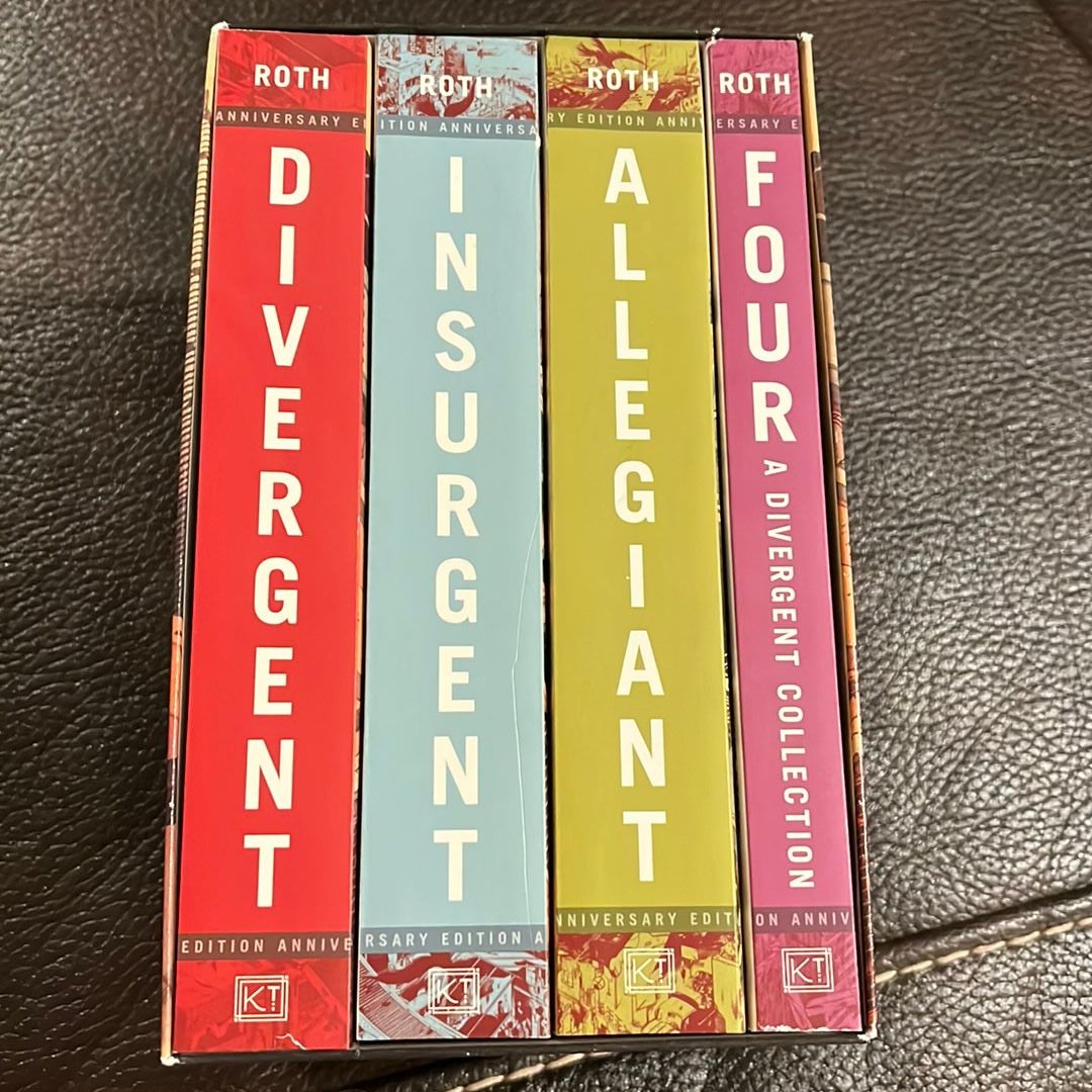 Divergent Anniversary 4-Book Box Set by Veronica Roth
