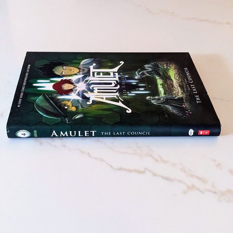 Amulet The Last Council by Kazu Kibuishi, Hardcover | Pangobooks