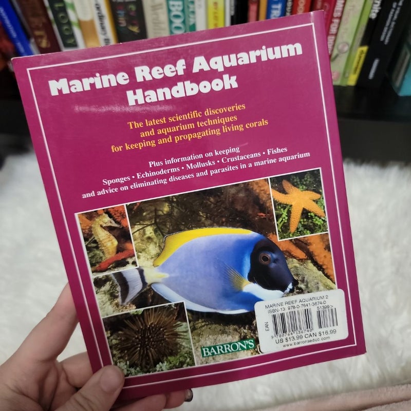 Marine Reef Aquarium Handbook by Robert J. Goldstein