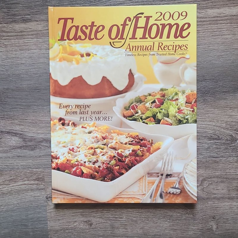 Taste of Home 2009 Annual Recipes by Michelle Bretl, Hardcover | Pangobooks