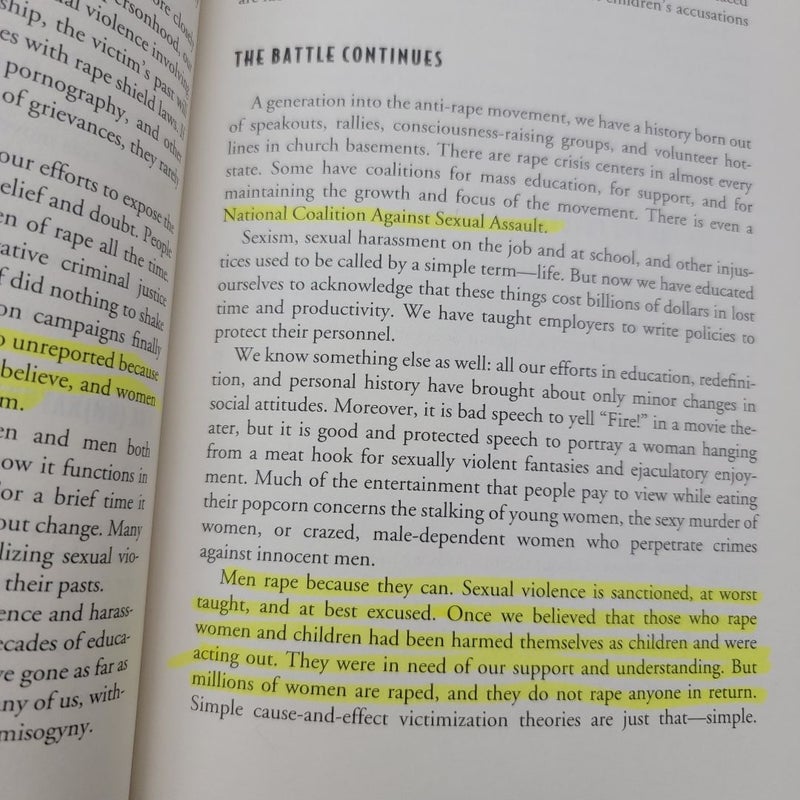 Transforming a Rape Culture by Emilie Buchwald