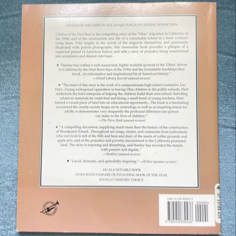 Children of the Dust Bowl by Jerry Stanley, Paperback | Pangobooks