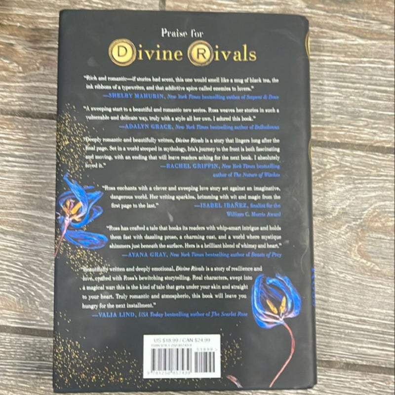 Divine Rivals by Rebecca Ross, Hardcover | Pangobooks