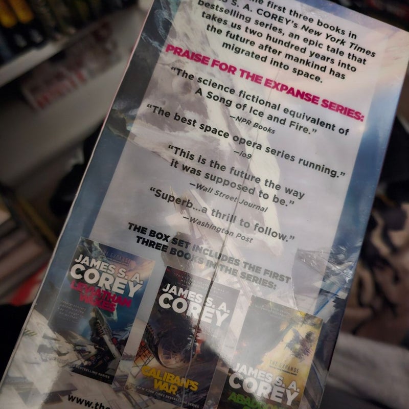 The Expanse Boxed Set: Leviathan Wakes, Caliban's War and Abaddon's ...
