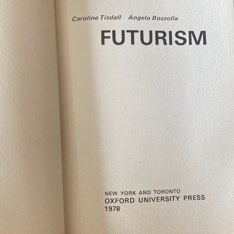 Futurism by Caroline Tisdall, Angelo Bozzola