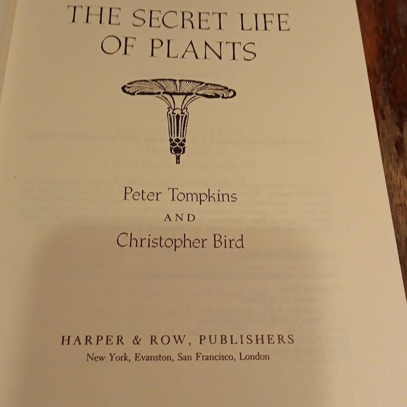 The Secret Life of Plants