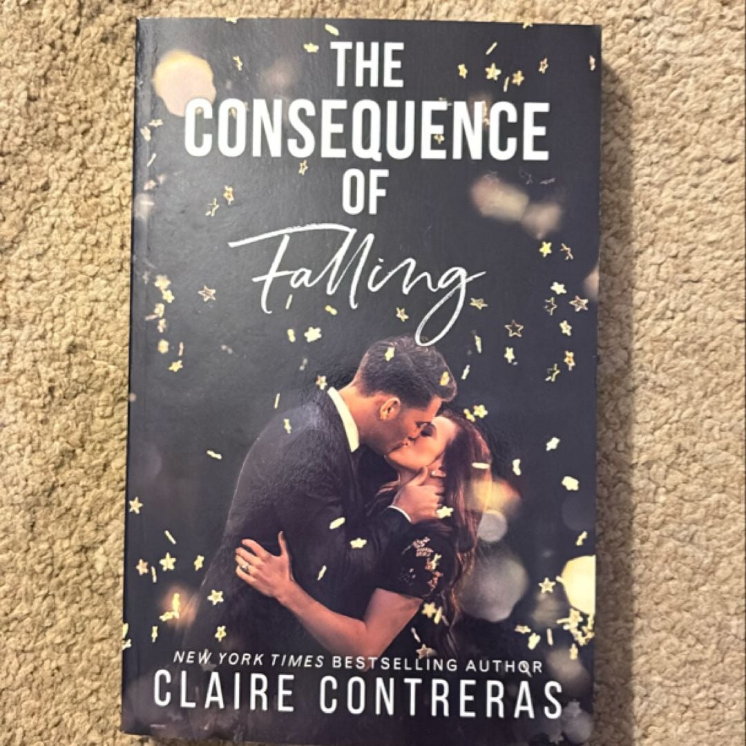 The consequence of falling *signed* by Claire Contreras, Paperback ...