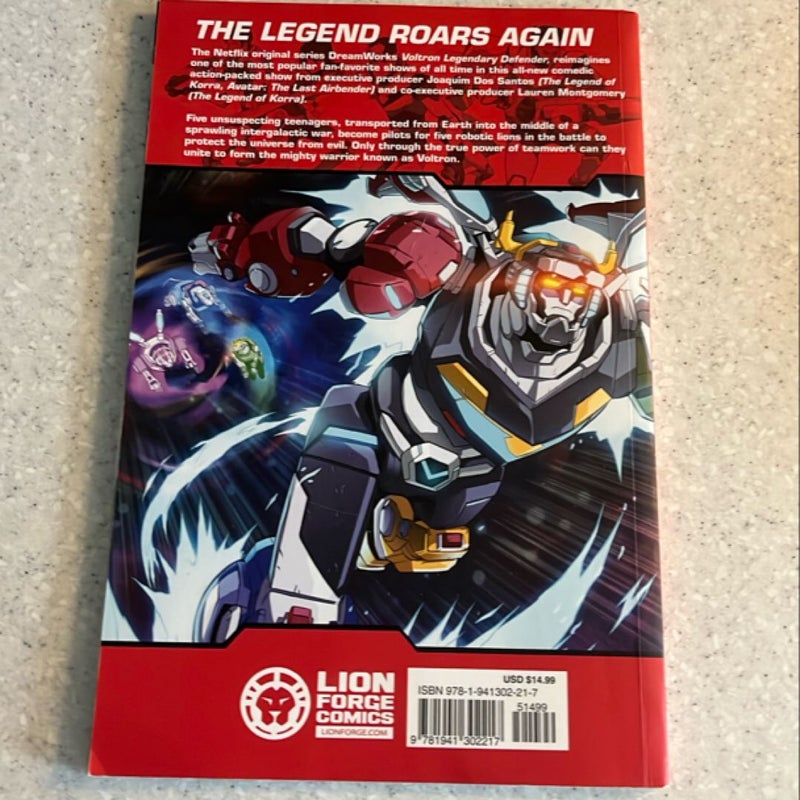 Voltron - Legendary Defender by Tim Hedrick, Mitch Iverson