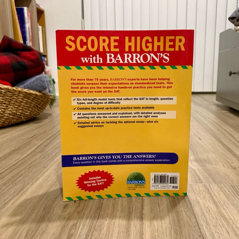 6 SAT Practice Tests by Philip Geer, Paperback | Pangobooks