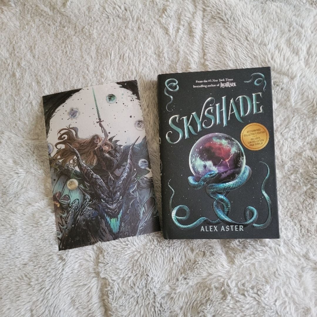 SIGNED Skyshade Collector's Edition by Alex Aster, Hardcover | Pangobooks