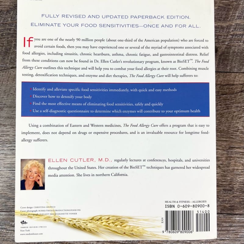 The Food Allergy Cure by Ellen Cutler
