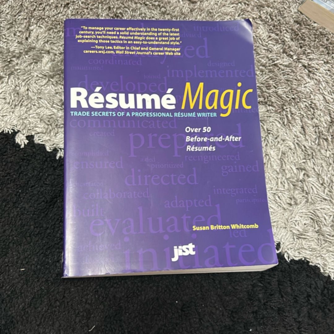 Resume Magic by Susan B. Whitcomb