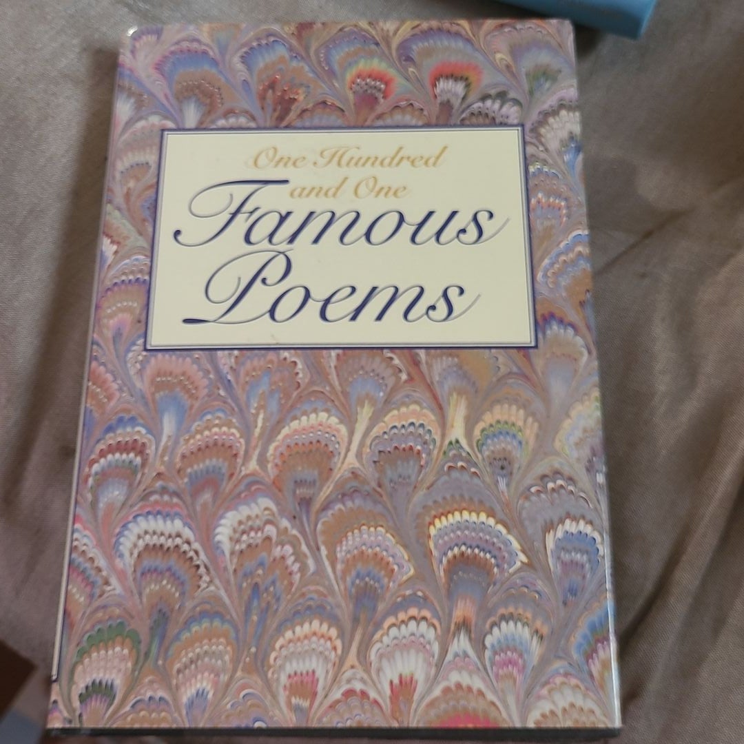 101 Famous Poems by Roy Jay Cook, Hardcover | Pangobooks