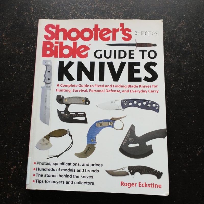 Shooter's Bible Guide to Knives by Roger Eckstine, Paperback | Pangobooks