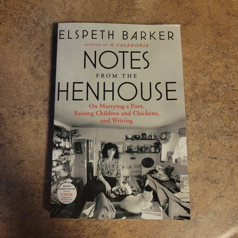 Notes from the Henhouse by Elspeth Barker, Paperback | Pangobooks