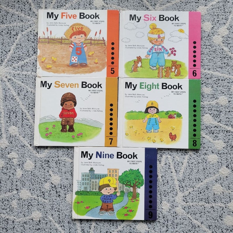 Vintage My Fist Steps to Reading, My First Steps to Math & Childs World ...