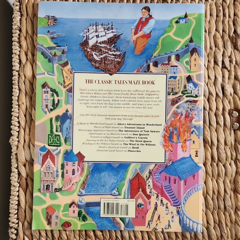 Classic Tales Maze Book by Juliet Snape, Charles Snape