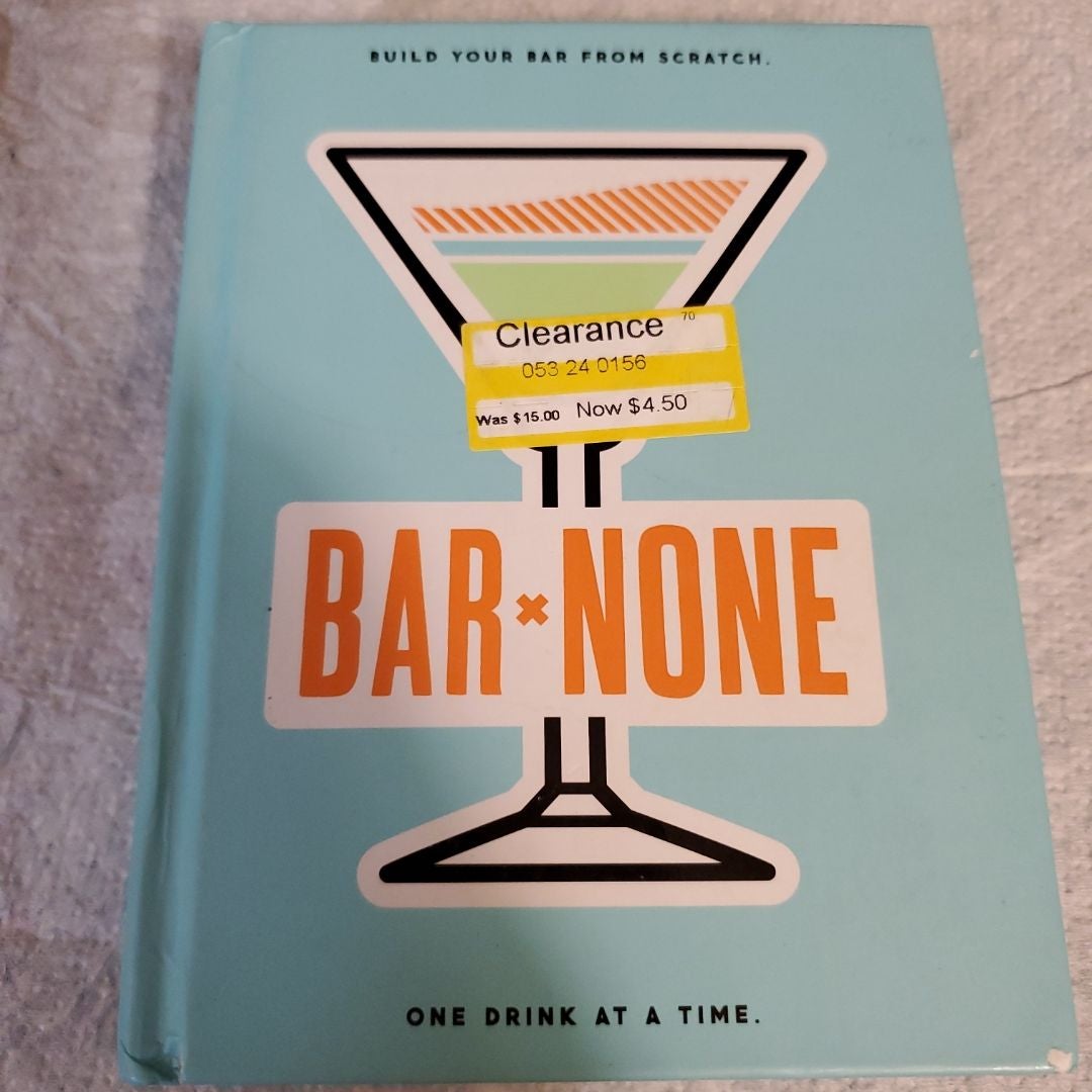 Bar None Drink Journal by Brass Monkey