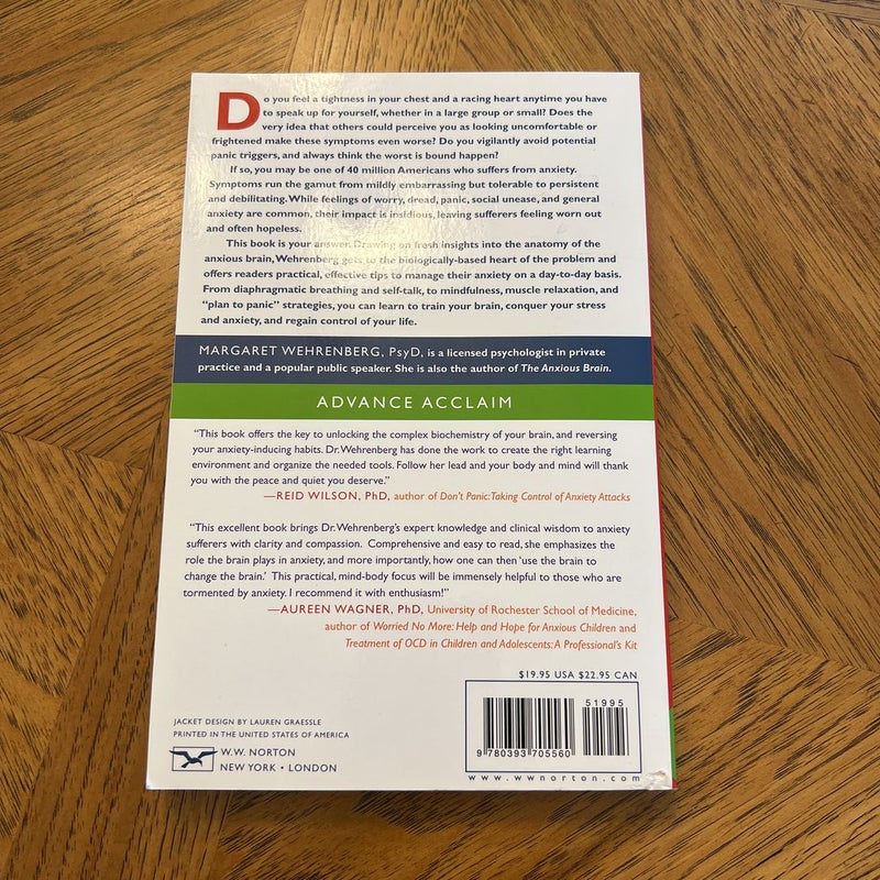 The 10 Best-Ever Anxiety Management Techniques by Margaret Wehrenberg