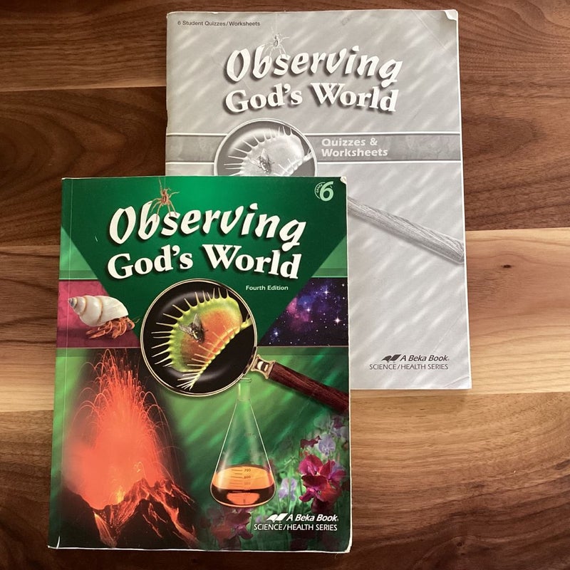 Observing God's World by Abeka, Paperback | Pangobooks