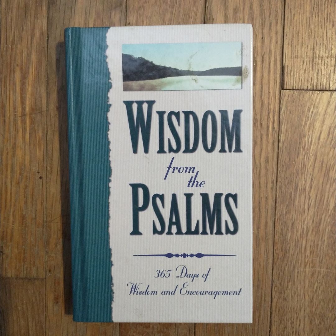 Wisdom from the Psalms by Barbour Books Staff