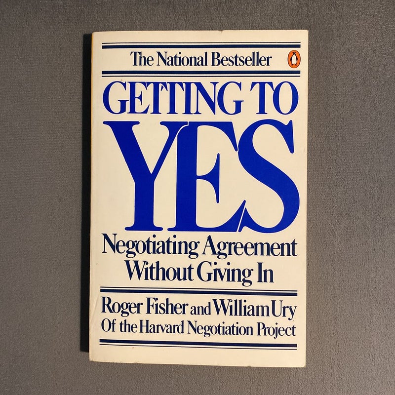 Getting to Yes by Roger Fisher, Paperback | Pangobooks