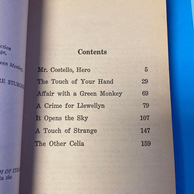 A Touch of Strange by Theodore Sturgeon, Paperback | Pangobooks