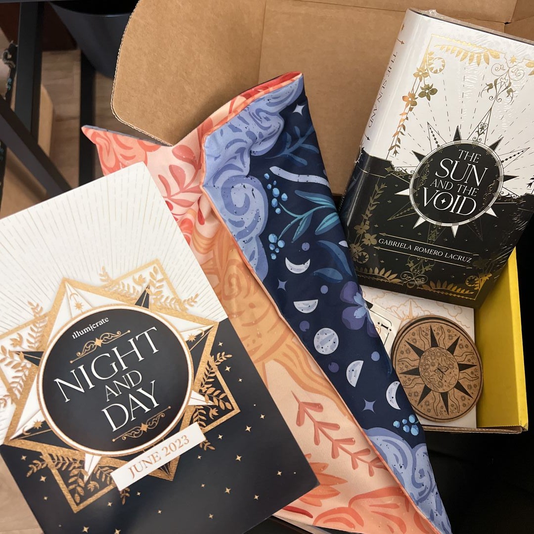 Illumicrate Night and Day June box by Gabriela Romero Lacruz, Hardcover | Pangobooks