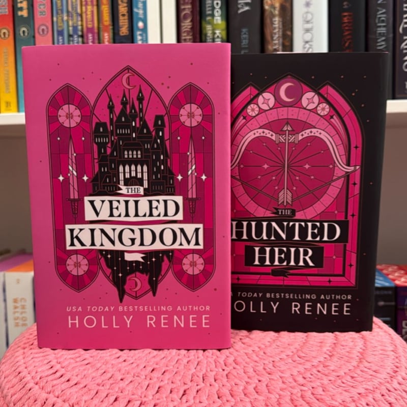 The Veiled Kingdom (B&N Exclusive), and The Hunted Heir by Holly Renee ...