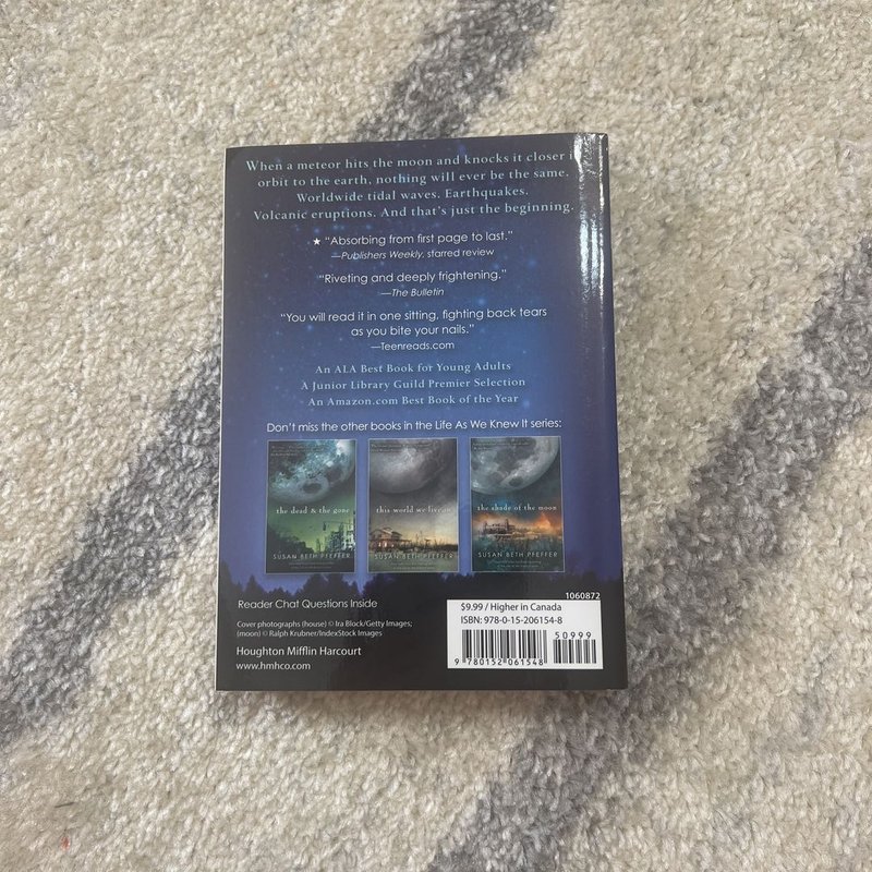 Life As We Knew It by Susan Beth Pfeffer