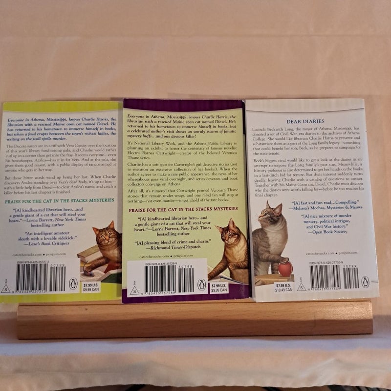 A Cat in the Stacks Mystery Bundle #1 by Miranda James, Paperback ...