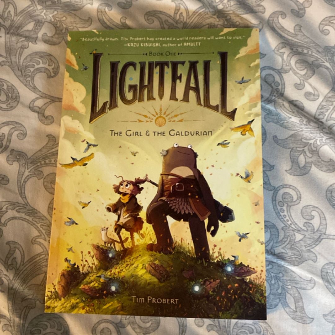 Lightfall: the Girl and the Galdurian by Tim Probert