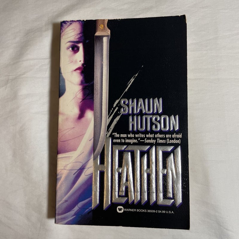 Heathen by Shaun Hutson, Paperback | Pangobooks