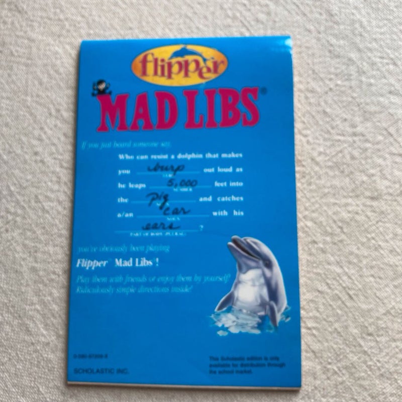 Flipper Mad Libs by Roger Price, Leonard Stern
