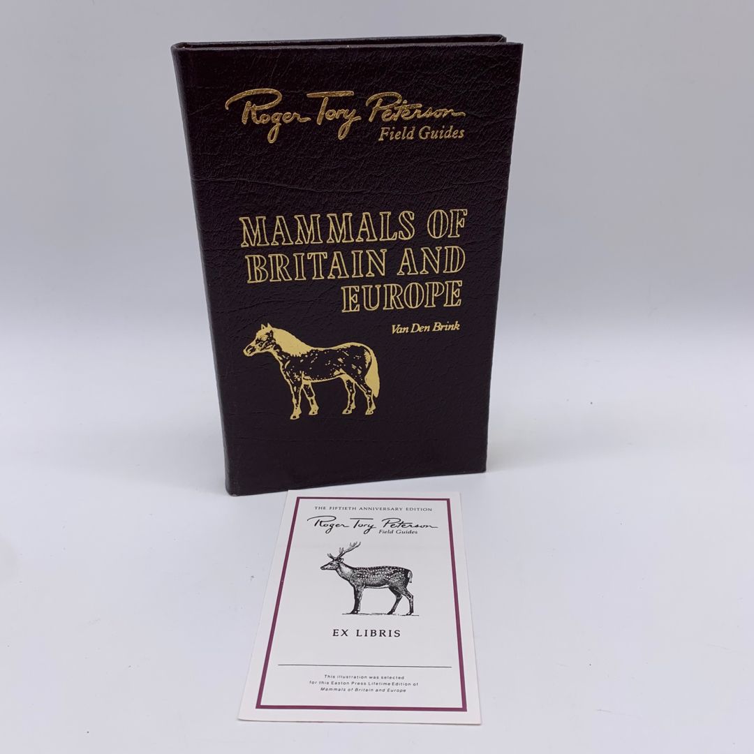 Easton Press Roger Tory Peterson Field Guides Mammals of Britain and ...