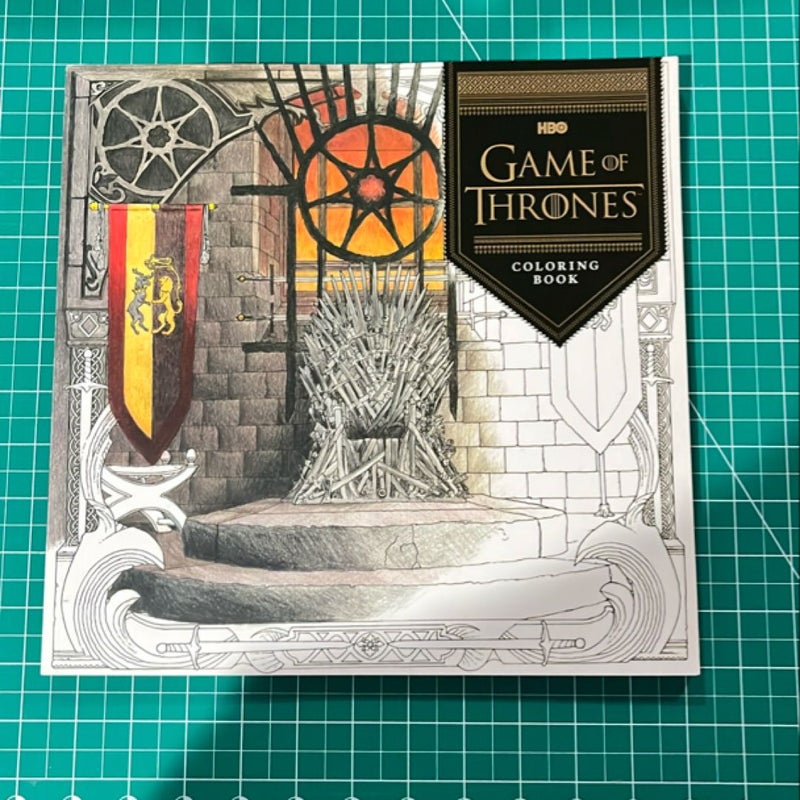 HBO's Game of Thrones Coloring Book by HBO, Paperback | Pangobooks