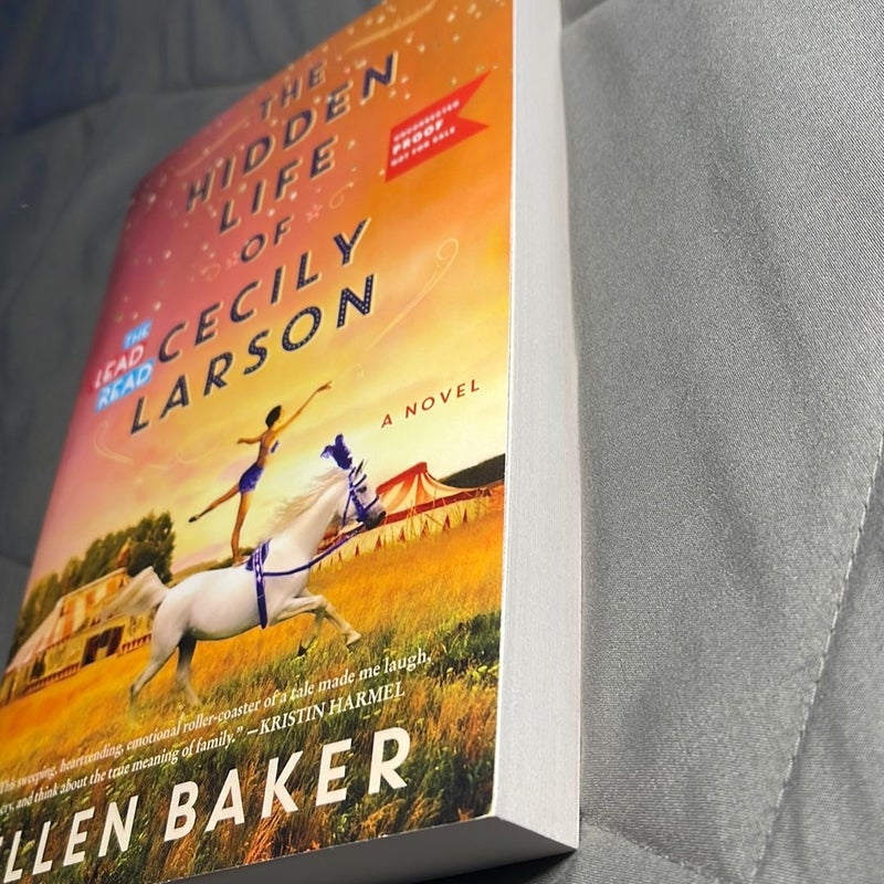 The Hidden Life of Cecily Larson ARC by Ellen Baker, Paperback | Pangobooks