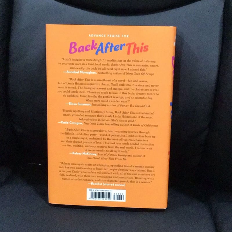 Back after This by Linda Holmes, Hardcover | Pangobooks